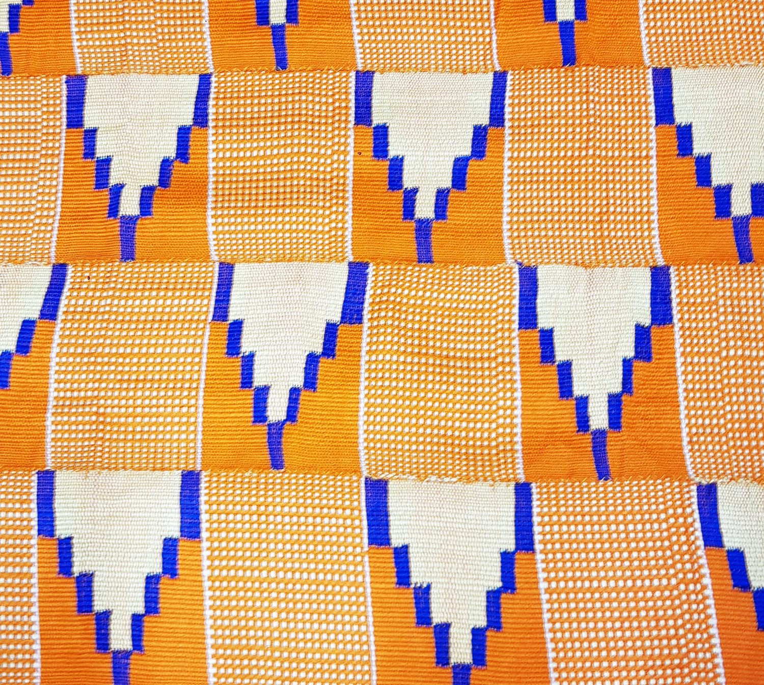 Tissu africain kenté : Tendance sable - Africouleur